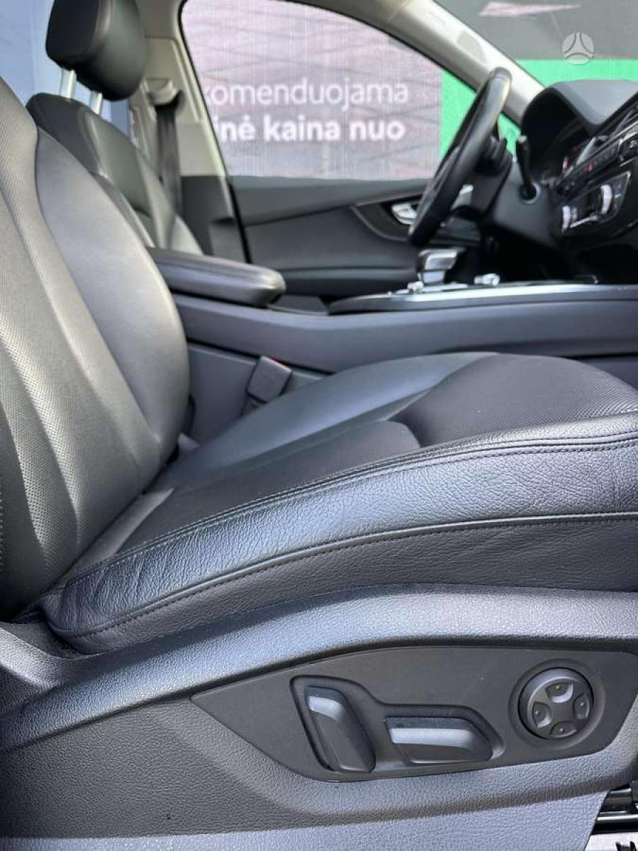 Grey Audi Q7 2019 in Klaipeda, with an engine capacity of 3.00 L and mileage of 117 thousand km for 29800 €, photo 9 on AUTOMOTO.COM.LV