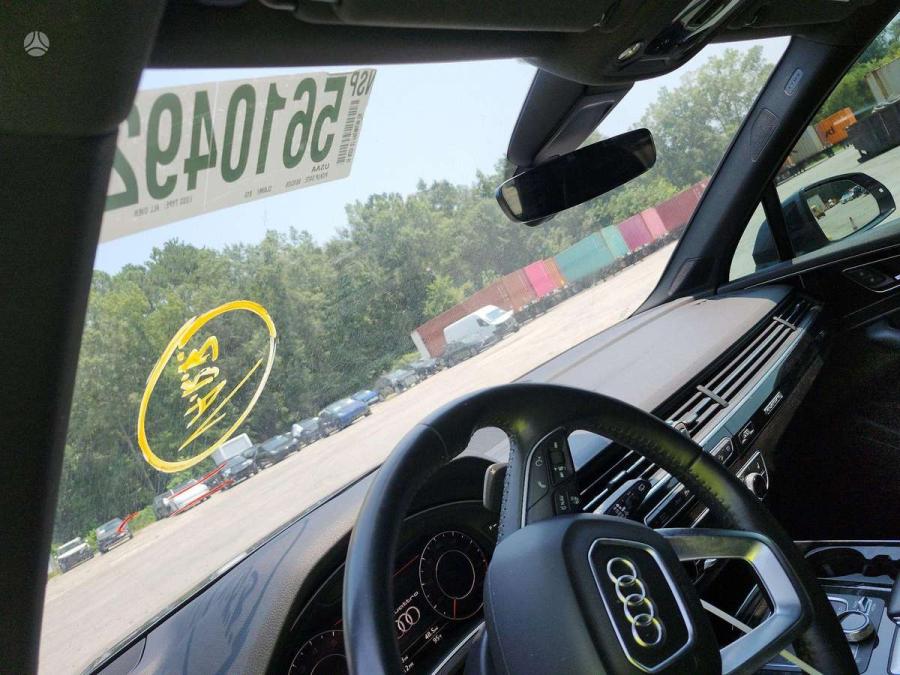 Grey Audi Q7 2019 in Klaipeda, with an engine capacity of 3.00 L and mileage of 260 thousand km for 9500 €, photo 15 on AUTOMOTO.COM.LV