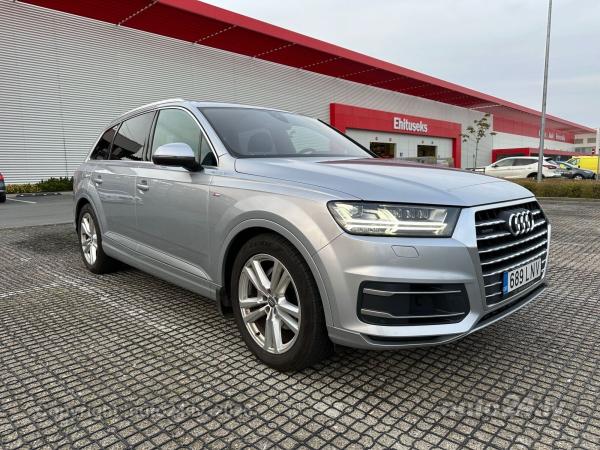 Ауди Ку 7 2019 в Таллин на AUTOMOTO.COM.LV Серый Ауди Ку 7 2019 в Таллин, объемом двигателя 3.00 л и пробегом 140 тыс. км за 27500 €, фото 3 на AUTOMOTO.COM.LV