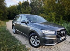 Pelēks Audi Q7 2019 Rīga, ar dzinēja tilpumu 3.00 L un nobraukumu 85 tūkst. km par 42800 €, foto  vietnē AUTOMOTO.COM.LV