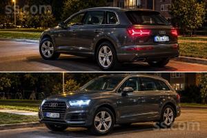 Grey Audi Q7 2019 in Riga, with an engine capacity of 3.00 L and mileage of 85 thousand km for 42800 €, photo 5 on AUTOMOTO.COM.LV