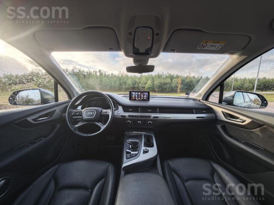 Grey Audi Q7 2019 in Riga, with an engine capacity of 3.00 L and mileage of 85 thousand km for 42800 €, photo 6 on AUTOMOTO.COM.LV