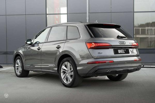 Pelēks Audi Q7 2020 Viļņa, ar dzinēja tilpumu 1.98 L un nobraukumu 109 tūkst. km par 32500 €, foto 3 vietnē AUTOMOTO.COM.LV