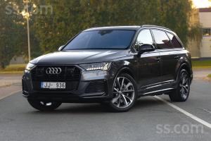 Pelēks Audi Q7 2020 Jelgava, ar dzinēja tilpumu 3.00 L un nobraukumu 151 tūkst. km par 42900 €, foto  vietnē AUTOMOTO.COM.LV