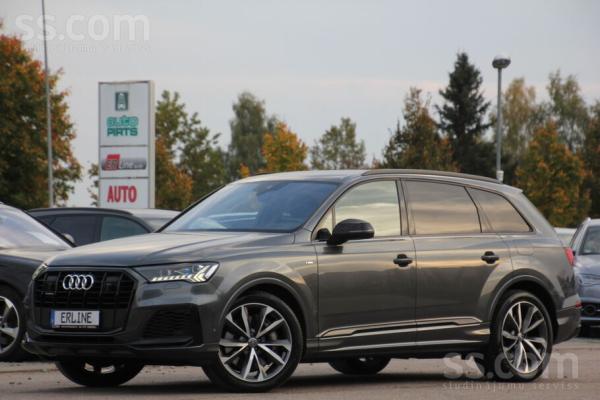 Grey Audi Q7 2020 in Tukums, with an engine capacity of 3.00 L and mileage of 163 thousand km for 38990 €, photo 1 on AUTOMOTO.COM.LV
