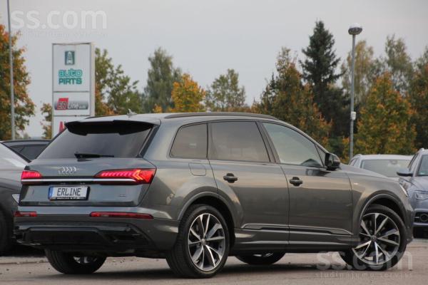 Grey Audi Q7 2020 in Tukums, with an engine capacity of 3.00 L and mileage of 163 thousand km for 38990 €, photo 3 on AUTOMOTO.COM.LV