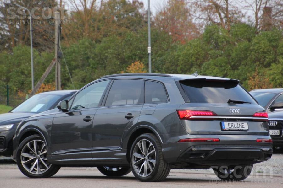 Grey Audi Q7 2020 in Tukums, with an engine capacity of 3.00 L and mileage of 163 thousand km for 38990 €, photo 5 on AUTOMOTO.COM.LV
