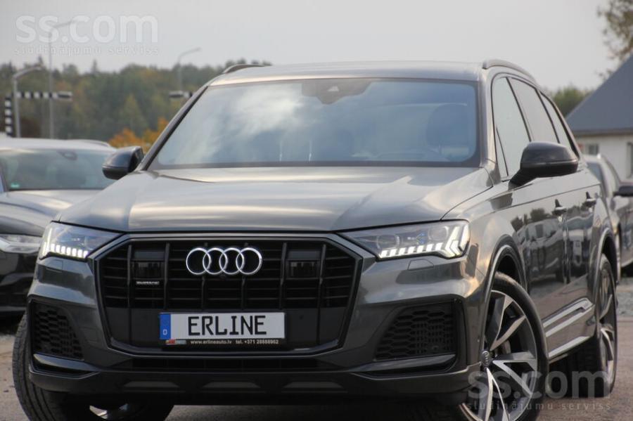 Grey Audi Q7 2020 in Tukums, with an engine capacity of 3.00 L and mileage of 163 thousand km for 38990 €, photo 12 on AUTOMOTO.COM.LV