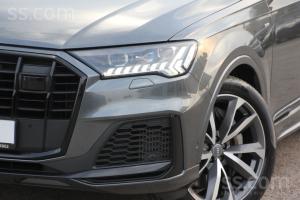 Grey Audi Q7 2020 in Tukums, with an engine capacity of 3.00 L and mileage of 163 thousand km for 38990 €, photo 13 on AUTOMOTO.COM.LV