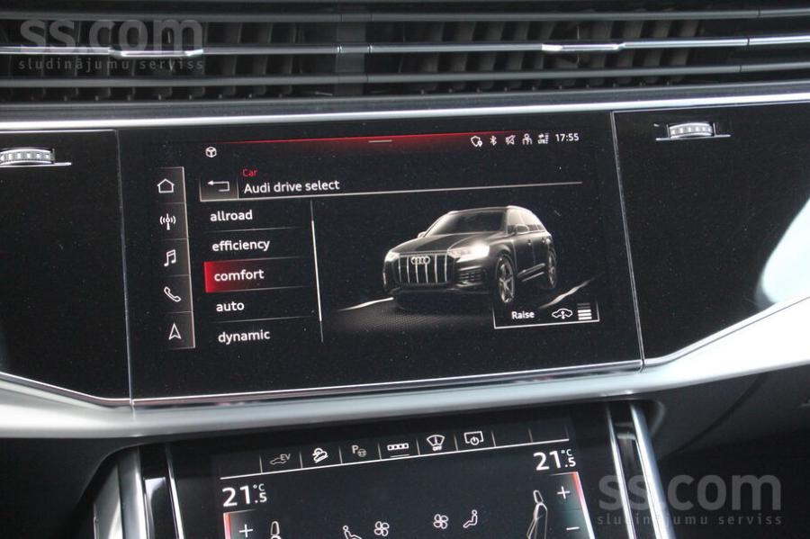 Grey Audi Q7 2020 in Tukums, with an engine capacity of 3.00 L and mileage of 163 thousand km for 38990 €, photo 17 on AUTOMOTO.COM.LV