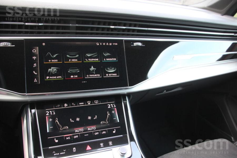 Grey Audi Q7 2020 in Tukums, with an engine capacity of 3.00 L and mileage of 163 thousand km for 38990 €, photo 24 on AUTOMOTO.COM.LV