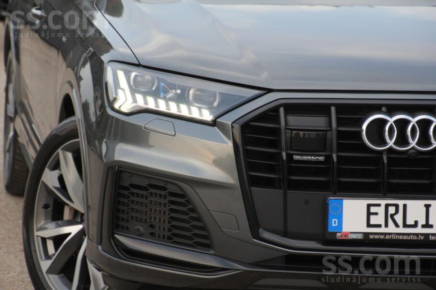 Grey Audi Q7 2020 in Tukums, with an engine capacity of 3.00 L and mileage of 163 thousand km for 38990 €, photo 27 on AUTOMOTO.COM.LV