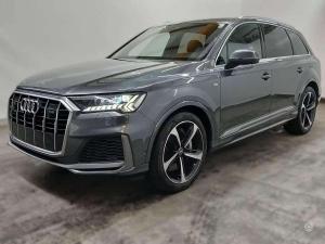 Grey Audi Q7 2021 in Vilnius, with an engine capacity of 3.00 L and mileage of 107 thousand km for 50600 €, photo 6 on AUTOMOTO.COM.LV