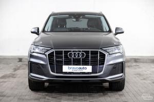 Grey Audi Q7 2021 in Vilnius, with an engine capacity of 3.00 L and mileage of 95 thousand km for 44881 €, photo 2 on AUTOMOTO.COM.LV