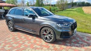 Grey Audi Q7 2021 in Kuldiga, with an engine capacity of 4.00 L and mileage of 68 thousand km for 69500 €, photo 6 on AUTOMOTO.COM.LV
