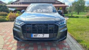 Grey Audi Q7 2021 in Kuldiga, with an engine capacity of 4.00 L and mileage of 68 thousand km for 69500 €, photo 7 on AUTOMOTO.COM.LV