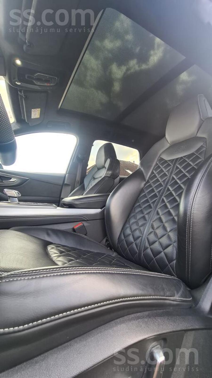 Grey Audi Q7 2021 in Kuldiga, with an engine capacity of 4.00 L and mileage of 68 thousand km for 69500 €, photo 11 on AUTOMOTO.COM.LV