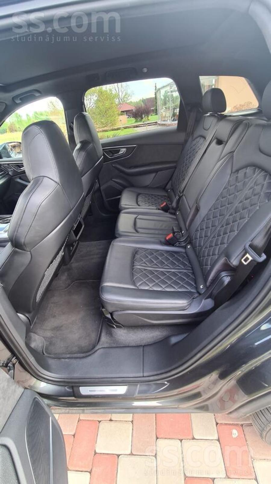 Grey Audi Q7 2021 in Kuldiga, with an engine capacity of 4.00 L and mileage of 68 thousand km for 69500 €, photo 13 on AUTOMOTO.COM.LV
