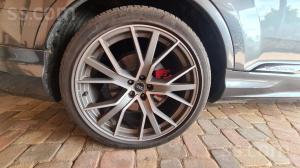 Grey Audi Q7 2021 in Kuldiga, with an engine capacity of 4.00 L and mileage of 68 thousand km for 69500 €, photo 30 on AUTOMOTO.COM.LV
