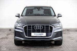 Grey Audi Q7 2021 in Vilnius, with an engine capacity of 3.00 L and mileage of 95 thousand km for 41994 €, photo 3 on AUTOMOTO.COM.LV