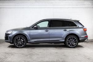 Grey Audi Q7 2021 in Vilnius, with an engine capacity of 3.00 L and mileage of 95 thousand km for 41994 €, photo 5 on AUTOMOTO.COM.LV