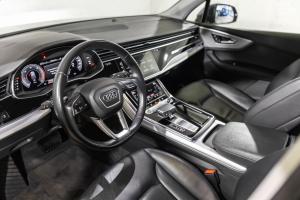 Grey Audi Q7 2021 in Vilnius, with an engine capacity of 3.00 L and mileage of 95 thousand km for 41994 €, photo 12 on AUTOMOTO.COM.LV