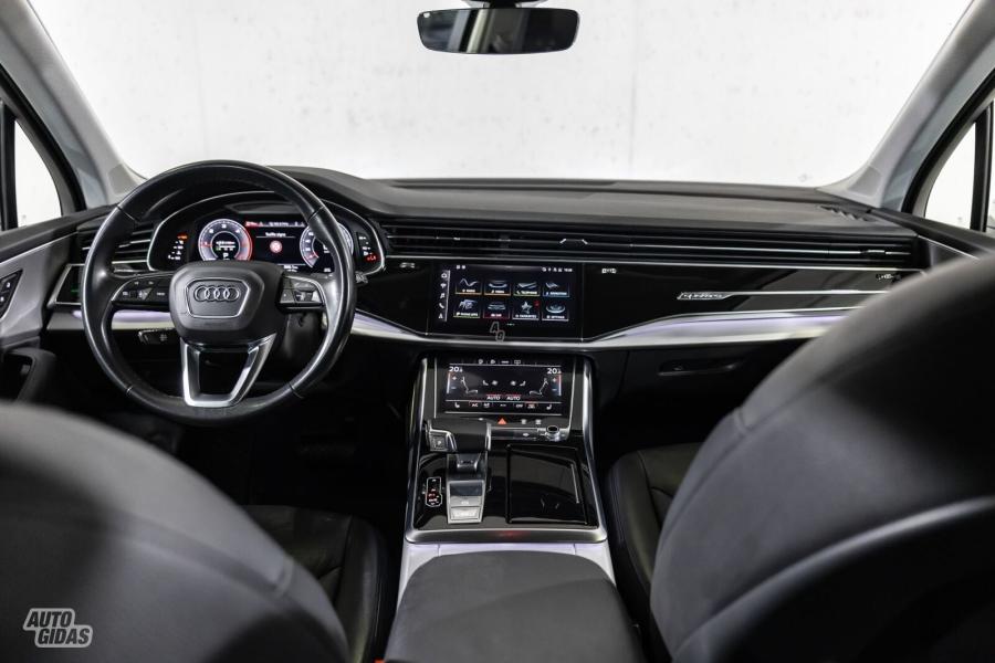 Grey Audi Q7 2021 in Vilnius, with an engine capacity of 3.00 L and mileage of 95 thousand km for 41994 €, photo 17 on AUTOMOTO.COM.LV