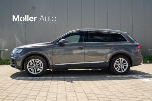 Grey Audi Q7 2021 in Vilnius, with an engine capacity of 3.00 L and mileage of 98 thousand km for 48300 €, photo 3 on AUTOMOTO.COM.LV