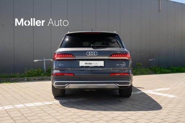Grey Audi Q7 2021 in Vilnius, with an engine capacity of 3.00 L and mileage of 98 thousand km for 48300 €, photo 5 on AUTOMOTO.COM.LV