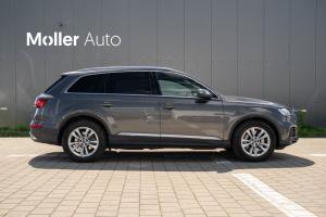 Grey Audi Q7 2021 in Vilnius, with an engine capacity of 3.00 L and mileage of 98 thousand km for 48300 €, photo 8 on AUTOMOTO.COM.LV