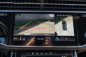 Grey Audi Q7 2021 in Vilnius, with an engine capacity of 3.00 L and mileage of 98 thousand km for 48300 €, photo 16 on AUTOMOTO.COM.LV