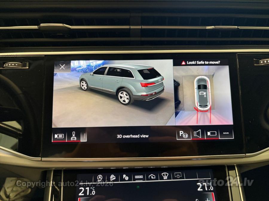 Серый Ауди Ку 7 2021 в Таллин, объемом двигателя 3.00 л и пробегом 226 тыс. км за 37900 €, фото 12 на AUTOMOTO.COM.LV