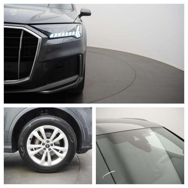 Pelēks Audi Q7 2021 Viļņa, ar dzinēja tilpumu 2.97 L un nobraukumu 116 tūkst. km par 42500 €, foto 5 vietnē AUTOMOTO.COM.LV