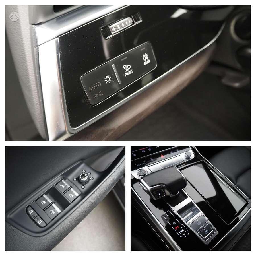 Grey Audi Q7 2021 in Vilnius, with an engine capacity of 2.97 L and mileage of 116 thousand km for 42500 €, photo 15 on AUTOMOTO.COM.LV