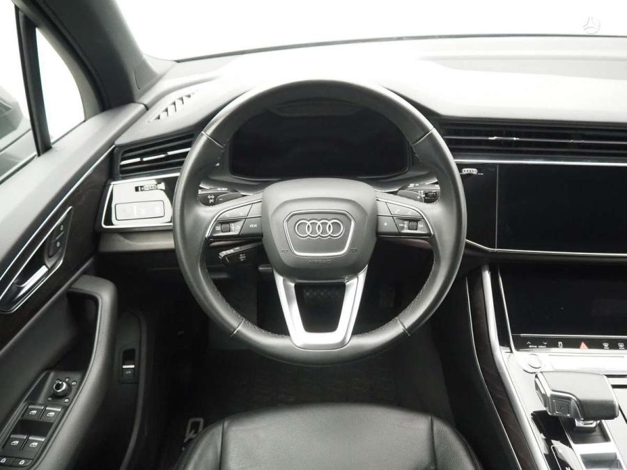 Grey Audi Q7 2021 in Vilnius, with an engine capacity of 2.97 L and mileage of 116 thousand km for 42500 €, photo 20 on AUTOMOTO.COM.LV