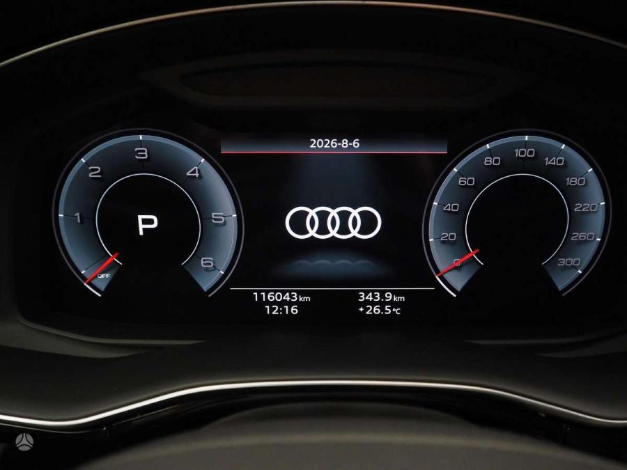 Grey Audi Q7 2021 in Vilnius, with an engine capacity of 2.97 L and mileage of 116 thousand km for 42500 €, photo 26 on AUTOMOTO.COM.LV