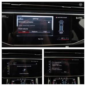 Grey Audi Q7 2021 in Vilnius, with an engine capacity of 2.97 L and mileage of 116 thousand km for 42500 €, photo 28 on AUTOMOTO.COM.LV