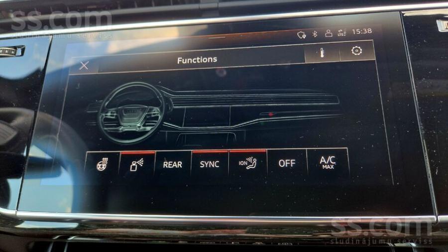 Pelēks Audi Q7 2021 Rīga, ar dzinēja tilpumu 3.00 L un nobraukumu 144 tūkst. km par 53990 €, foto 24 vietnē AUTOMOTO.COM.LV