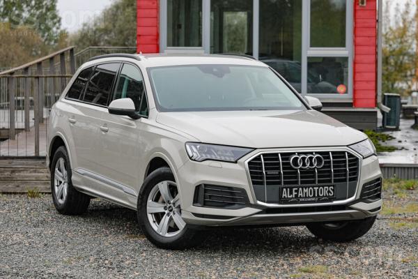 Pelēks Audi Q7 2021 Rīga, ar dzinēja tilpumu 3.00 L un nobraukumu 100 tūkst. km par 29750 €, foto 3 vietnē AUTOMOTO.COM.LV