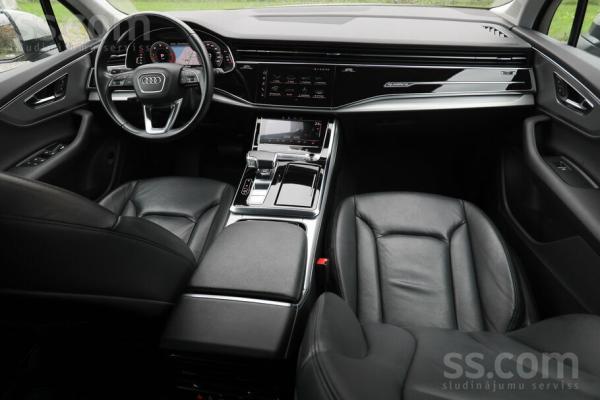 Pelēks Audi Q7 2021 Rīga, ar dzinēja tilpumu 3.00 L un nobraukumu 100 tūkst. km par 29750 €, foto 7 vietnē AUTOMOTO.COM.LV
