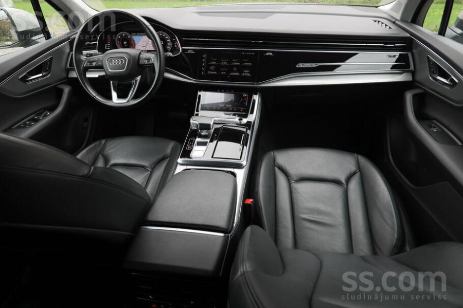 Pelēks Audi Q7 2021 Rīga, ar dzinēja tilpumu 3.00 L un nobraukumu 100 tūkst. km par 29750 €, foto 7 vietnē AUTOMOTO.COM.LV