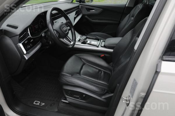 Pelēks Audi Q7 2021 Rīga, ar dzinēja tilpumu 3.00 L un nobraukumu 100 tūkst. km par 29750 €, foto 8 vietnē AUTOMOTO.COM.LV