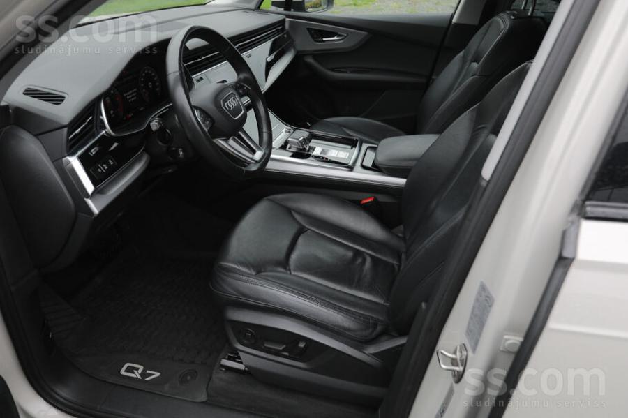 Pelēks Audi Q7 2021 Rīga, ar dzinēja tilpumu 3.00 L un nobraukumu 100 tūkst. km par 29750 €, foto 8 vietnē AUTOMOTO.COM.LV