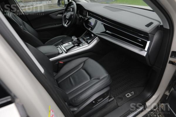 Pelēks Audi Q7 2021 Rīga, ar dzinēja tilpumu 3.00 L un nobraukumu 100 tūkst. km par 29750 €, foto 9 vietnē AUTOMOTO.COM.LV
