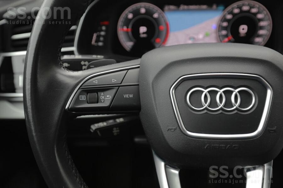 Pelēks Audi Q7 2021 Rīga, ar dzinēja tilpumu 3.00 L un nobraukumu 100 tūkst. km par 29750 €, foto 13 vietnē AUTOMOTO.COM.LV