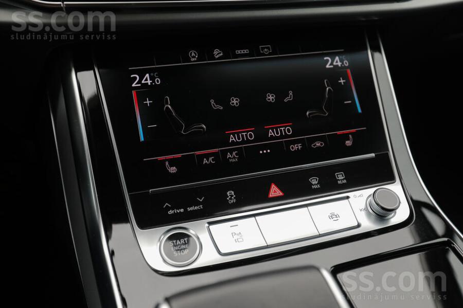 Pelēks Audi Q7 2021 Rīga, ar dzinēja tilpumu 3.00 L un nobraukumu 100 tūkst. km par 29750 €, foto 21 vietnē AUTOMOTO.COM.LV