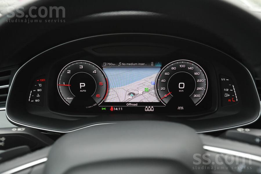 Pelēks Audi Q7 2021 Rīga, ar dzinēja tilpumu 3.00 L un nobraukumu 100 tūkst. km par 29750 €, foto 22 vietnē AUTOMOTO.COM.LV
