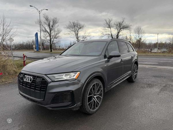 Pelēks Audi Q7 2022 Alīta, ar dzinēja tilpumu 3.00 L un nobraukumu 89 tūkst. km par 38500 €, foto  vietnē AUTOMOTO.COM.LV