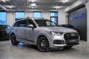 Grey Audi Q7 2022 in Kaunas, with an engine capacity of 3.00 L and mileage of 80 thousand km for 44950 €, photo  on AUTOMOTO.COM.LV