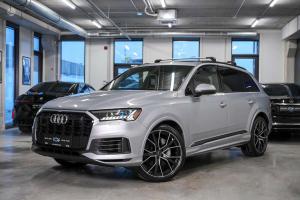 Grey Audi Q7 2022 in Kaunas, with an engine capacity of 3.00 L and mileage of 80 thousand km for 44950 €, photo 4 on AUTOMOTO.COM.LV